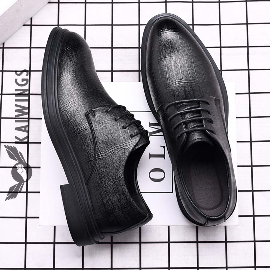 Giày derby nam buộc dây hàng hiệu mũi tròn KW-063 - Shop giày boot nam, chelsea boot nam, giày ...